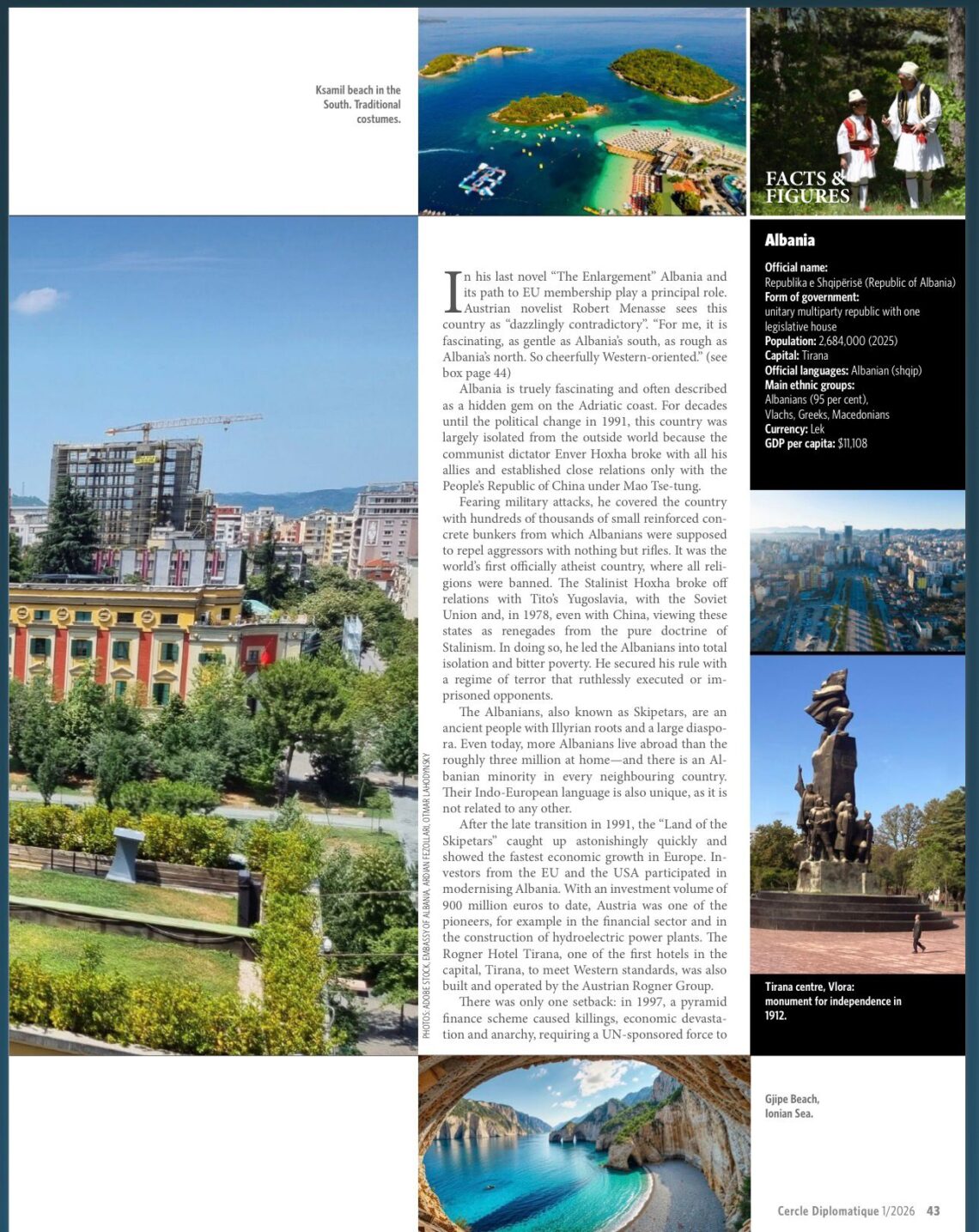 Integrimi në BE/ Fate Velaj për revistën austriake: 90% e shqiptarëve ...